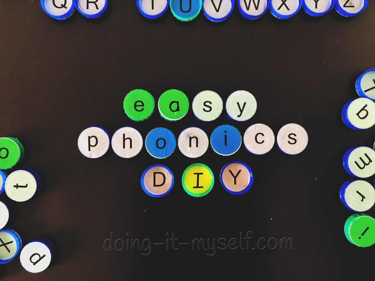 Easy DIY to teach phonics and spellings – Palettes of Life