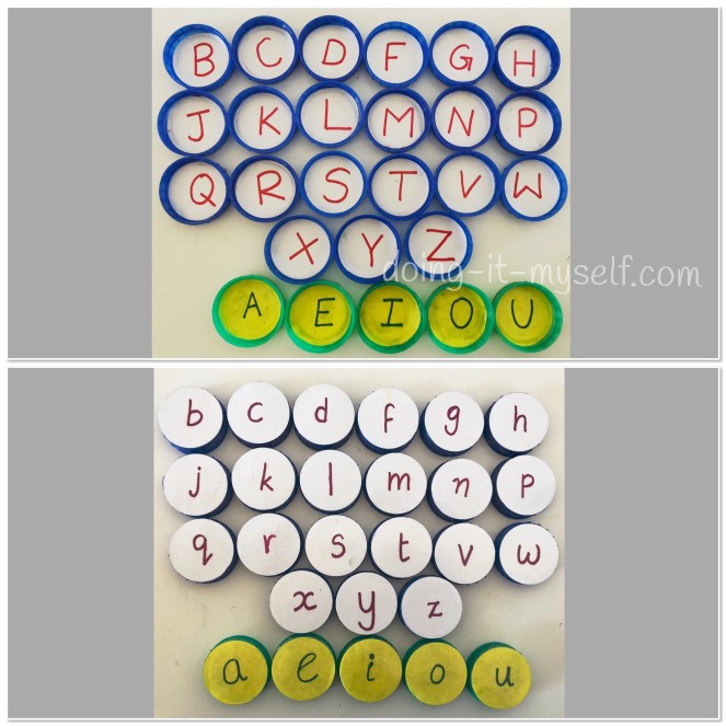 Easy DIY to teach phonics and spellings – Palettes of Life