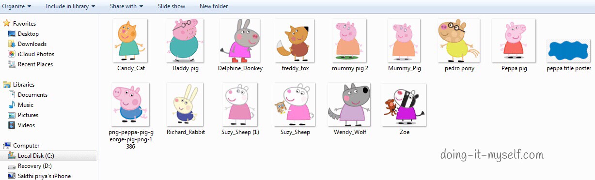 Customized Peppa Pig birthday banner – Palettes of Life